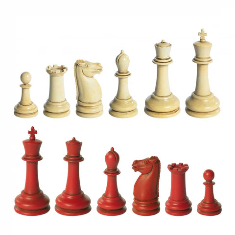Scacchiera classica in legno con scacchi Authentic Models "Staunton"